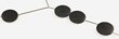 Betty Cooke Silver and Onyx Y Necklace